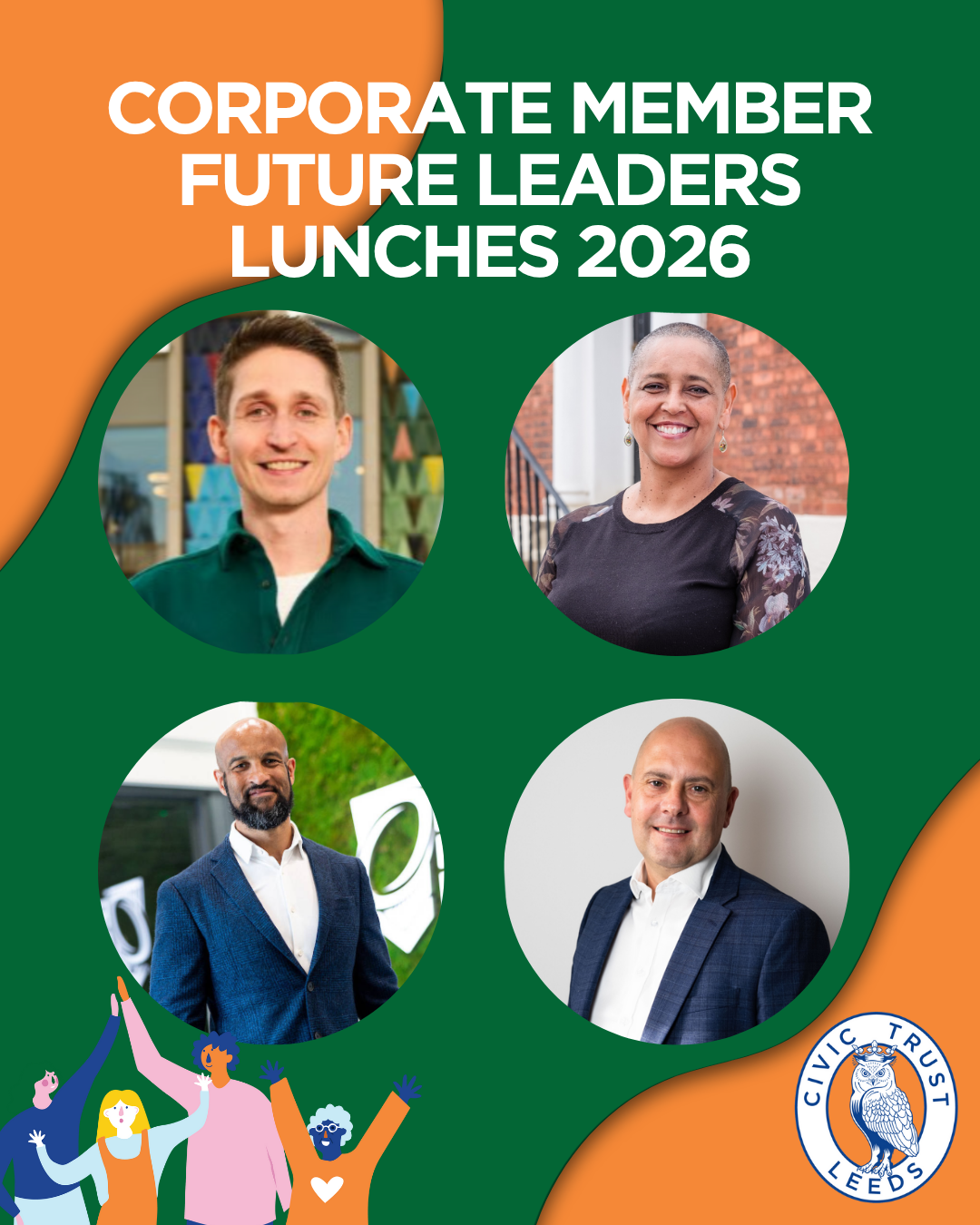 Corporate Member Future Leaders' Lunches 2026 - Leeds Civic Trust